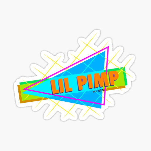 "Lil Pimp" Sticker for Sale by emmahulet | Redbubble