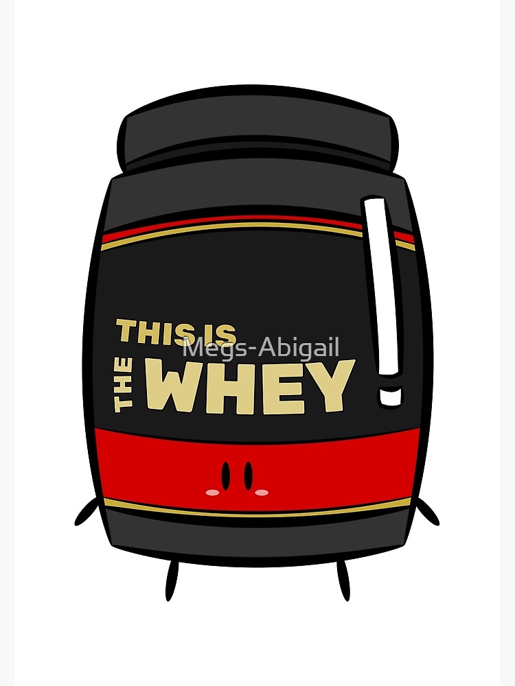 "Chibi Whey Protein" Poster by Megs-Abigail | Redbubble