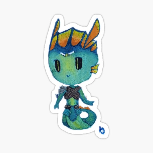 "Chibi Myrtle" Sticker for Sale by thaliaintervene | Redbubble