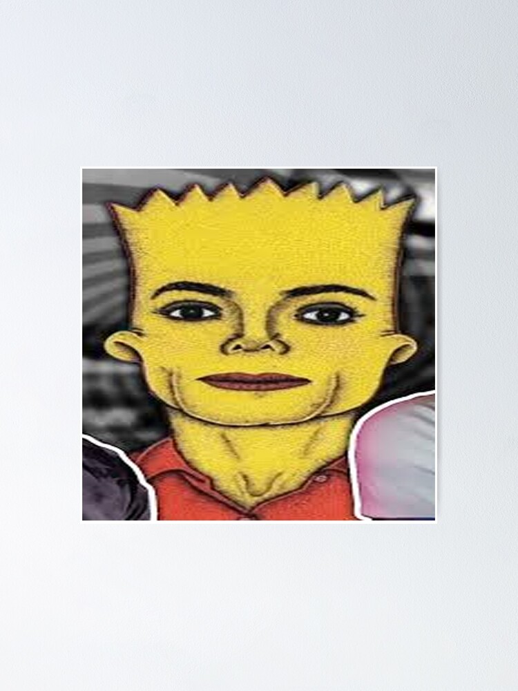 "The simpsons cursed image!!!!!" Poster by SNSHOP23 | Redbubble