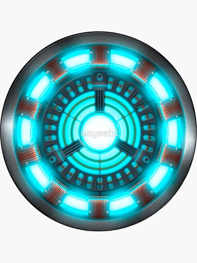 "Arc Reactor" Sticker for Sale by Nayeeb Haque | Redbubble