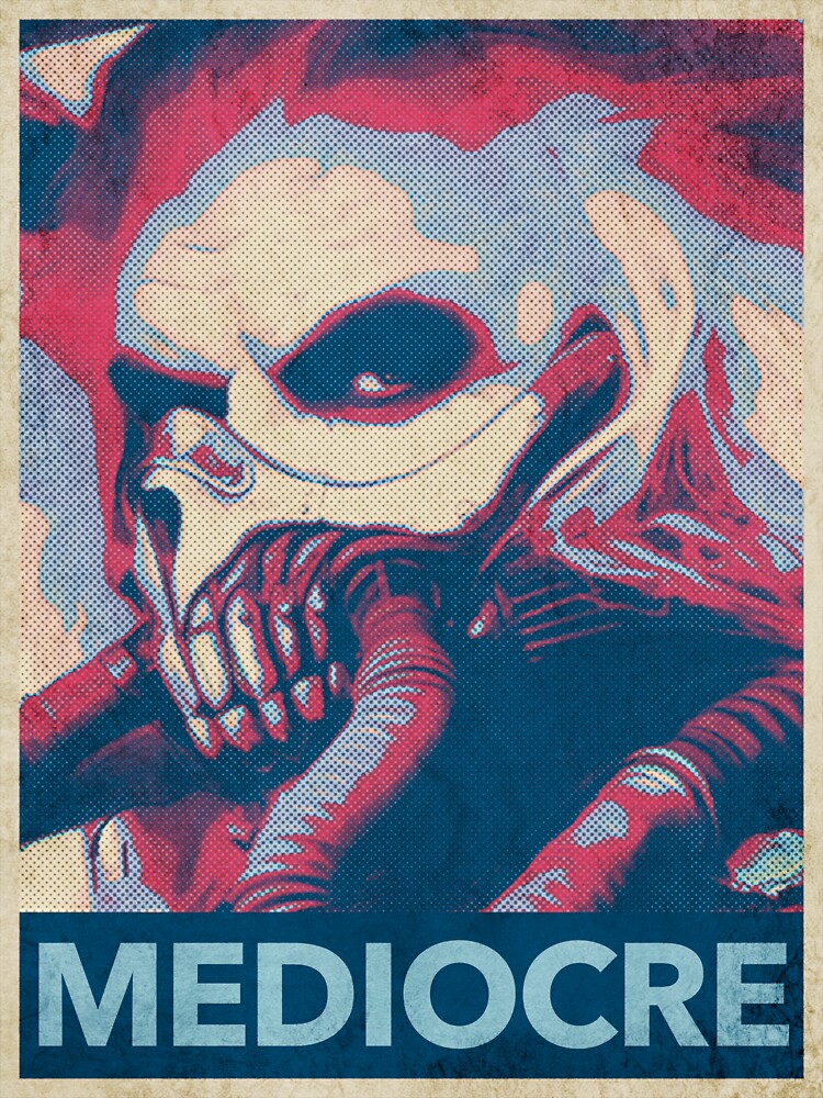 "Mad Max Fury Road - Immortan Joe - Mediocre" Sticker for Sale by ...
