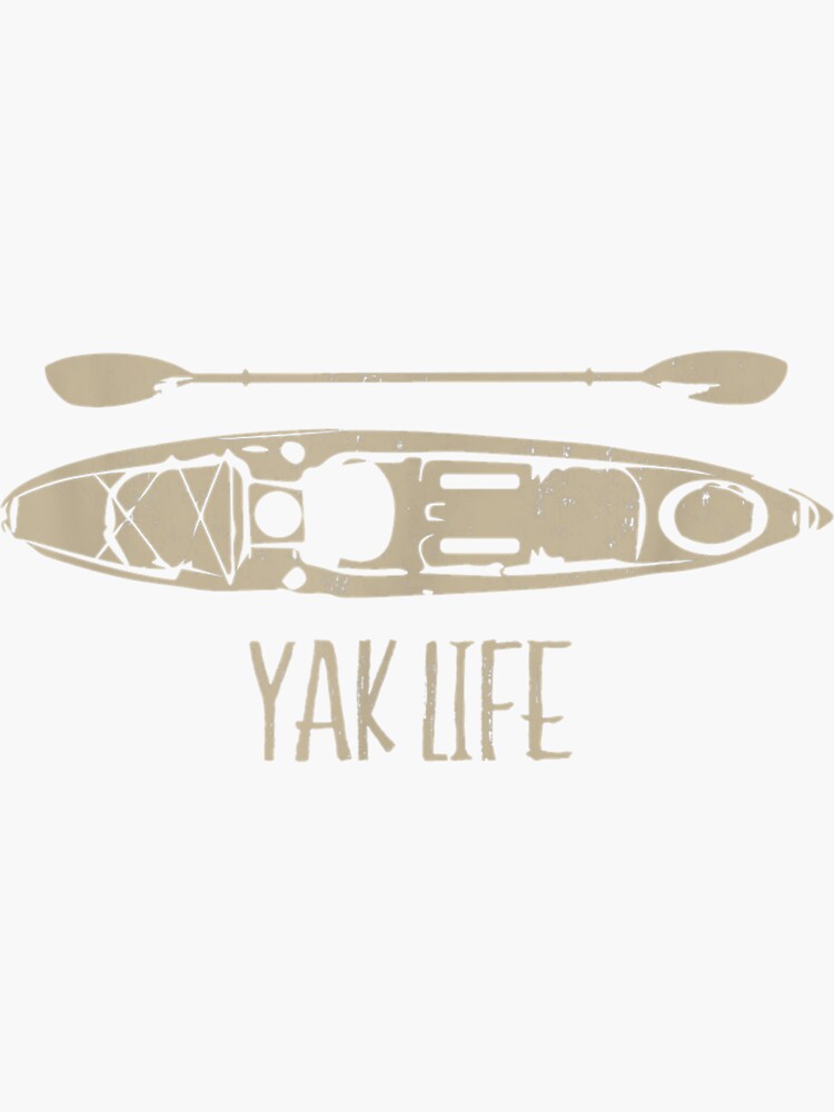 "Kayak life and paddling water sports" Sticker by linhkaphung | Redbubble