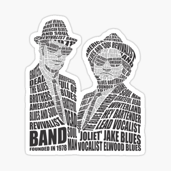 Blues Brothers 2000 Stickers | Redbubble