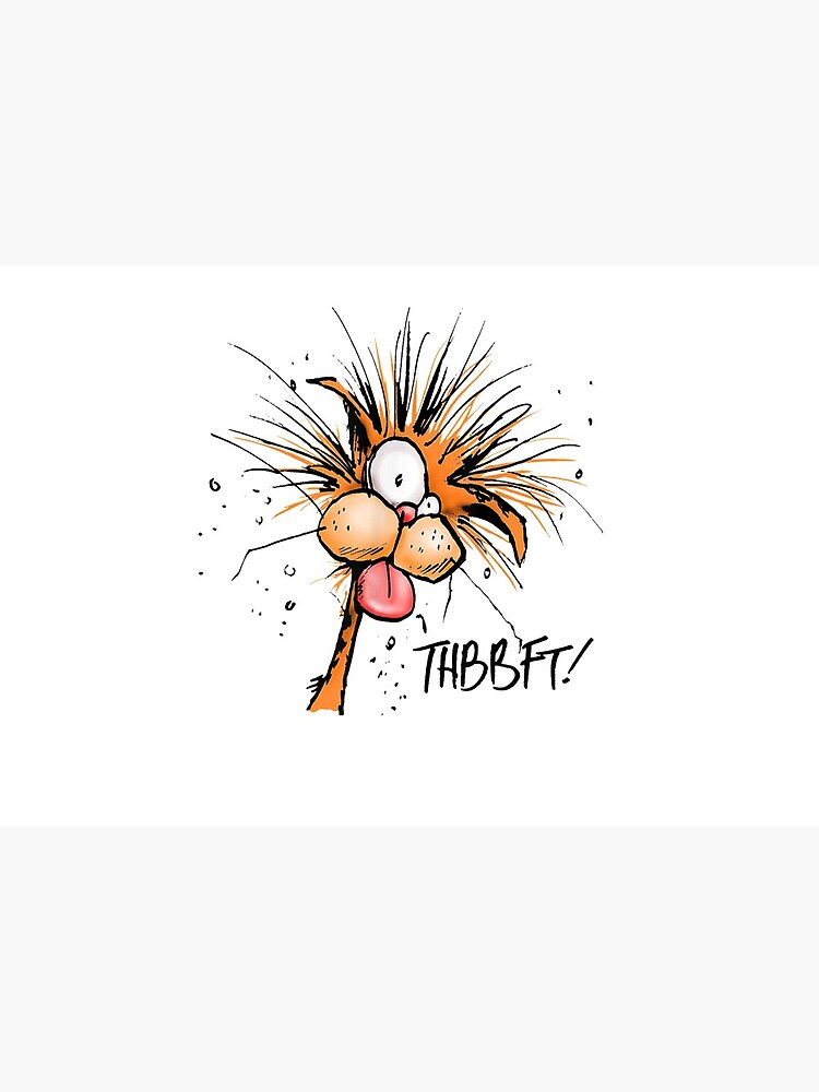 "Bloom County Bill The Cat Thbbft Funny Cartoon Tee Gift T shirt" Mask ...