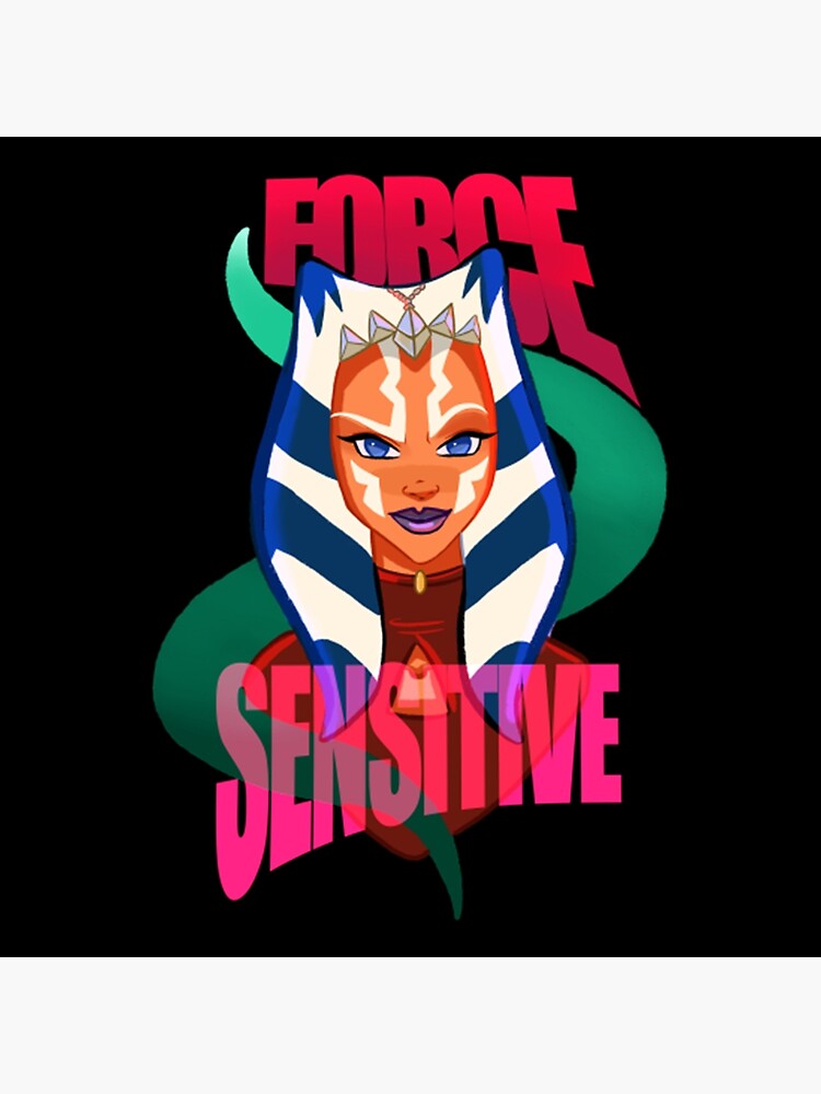 "Force Sensitive" Poster for Sale by Christinedecler | Redbubble