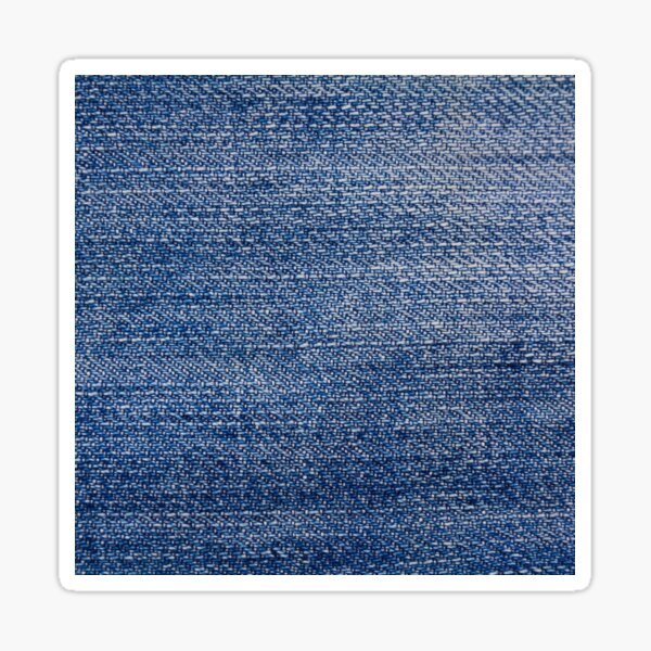 "Denim" Sticker for Sale by LittleFluff545 | Redbubble