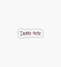 Death Note: Stickers | Redbubble