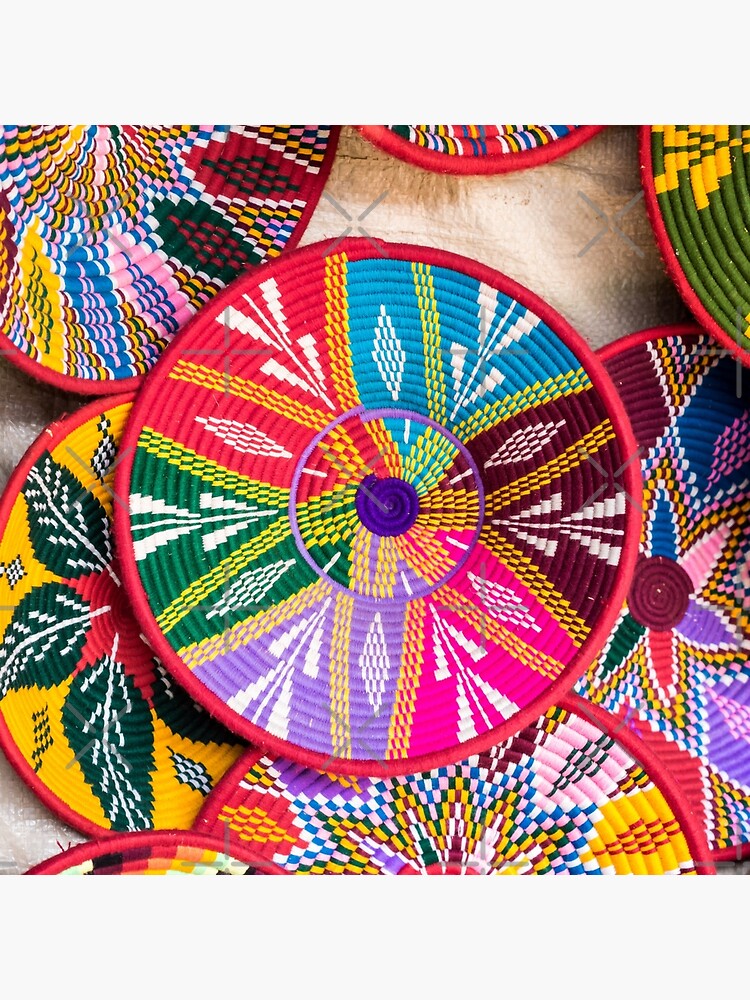 "Ethiopian Plates (Sefed)" Throw Pillow for Sale by NebaPrime | Redbubble