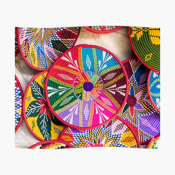 "Ethiopian Plates (Sefed)" Poster by NebaPrime | Redbubble