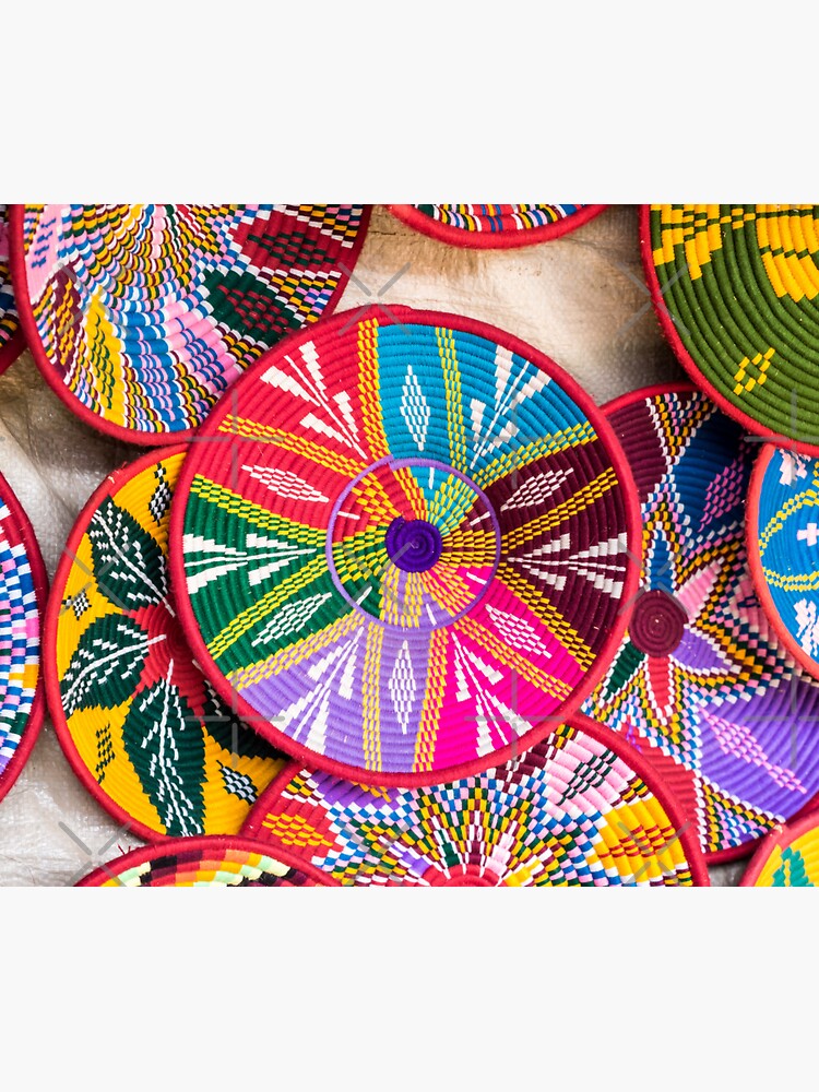"Ethiopian Plates (Sefed)" Sticker for Sale by NebaPrime | Redbubble
