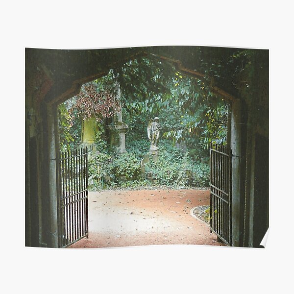"Highgate Cemetery Egyptian Avenue" Poster by himmstudios | Redbubble