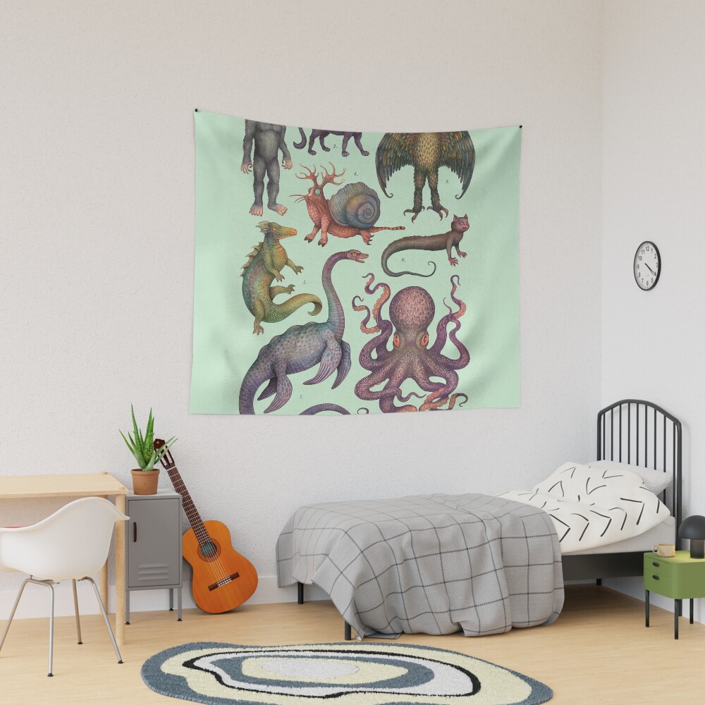 "Cryptids of Europe, Cryptozoology species" Photographic Print for Sale by vladimirsart | Redbubble