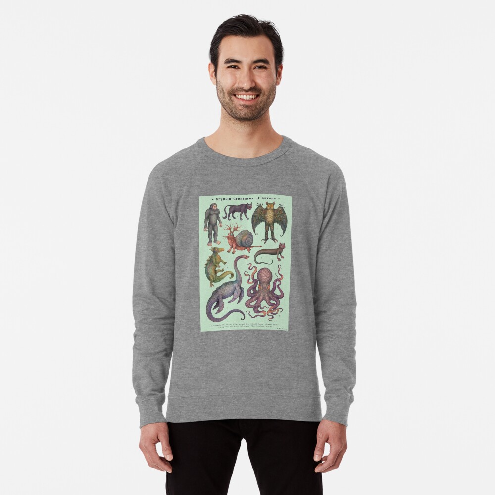 "Cryptids of Europe, Cryptozoology species" Photographic Print for Sale by vladimirsart | Redbubble