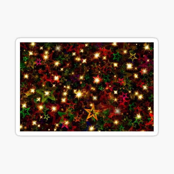 "Sparkly fireworks" Sticker for Sale by inspireflow | Redbubble