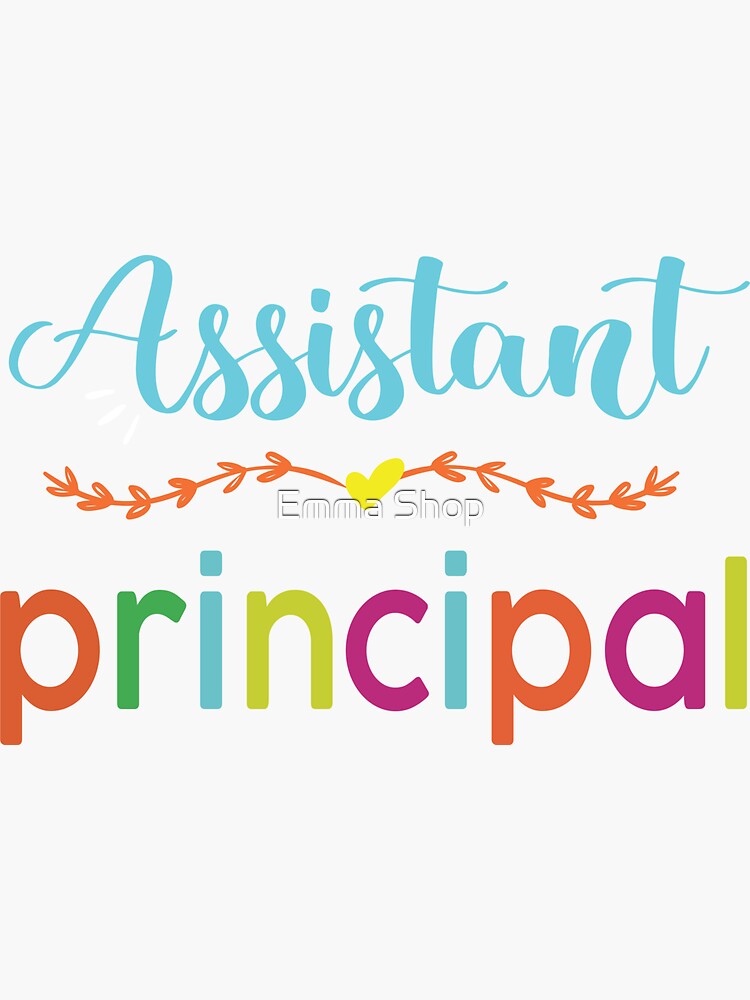 " Assistant Principal, Principal, School Principal, Principal Gift ...