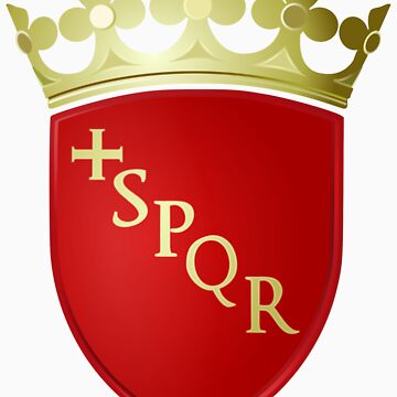 "Coat of Arms of Rome" Sticker for Sale by abbeyz71 | Redbubble