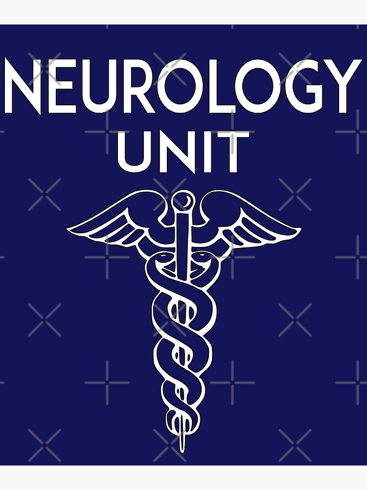 "Neurology team unit, hospital ward, healthcare staff" Poster for Sale ...