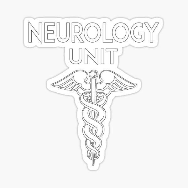 "Neurology team unit, hospital ward, healthcare staff" Sticker for Sale ...