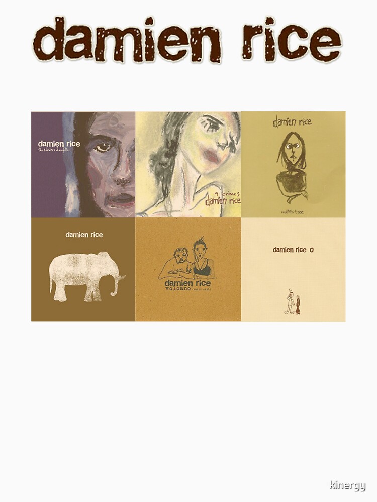 "Damien Rice " T-shirt for Sale by kinergy | Redbubble | damien rice t ...