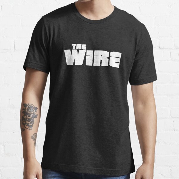 "BEST SELLER - The Wire Logo Merchandise" T-shirt for Sale by myrtlegaz ...