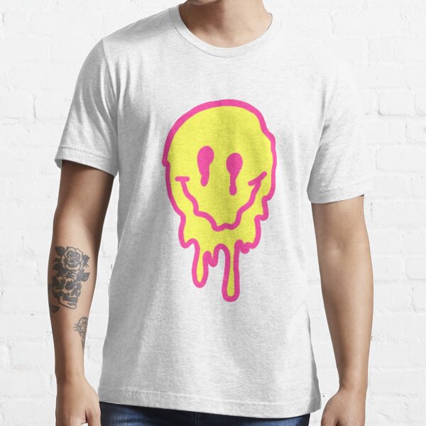 "Drippy Smiley Face" T-shirt by AidaKreps | Redbubble | drippy smiley ...