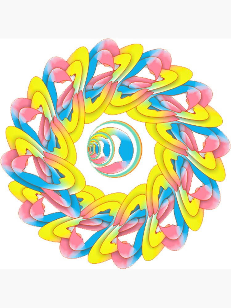 "Rounded drawing" Art Print for Sale by splendi | Redbubble