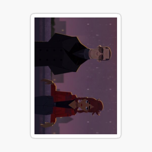 "The animated series Carmen Sandiego" Sticker for Sale by Marililite ...