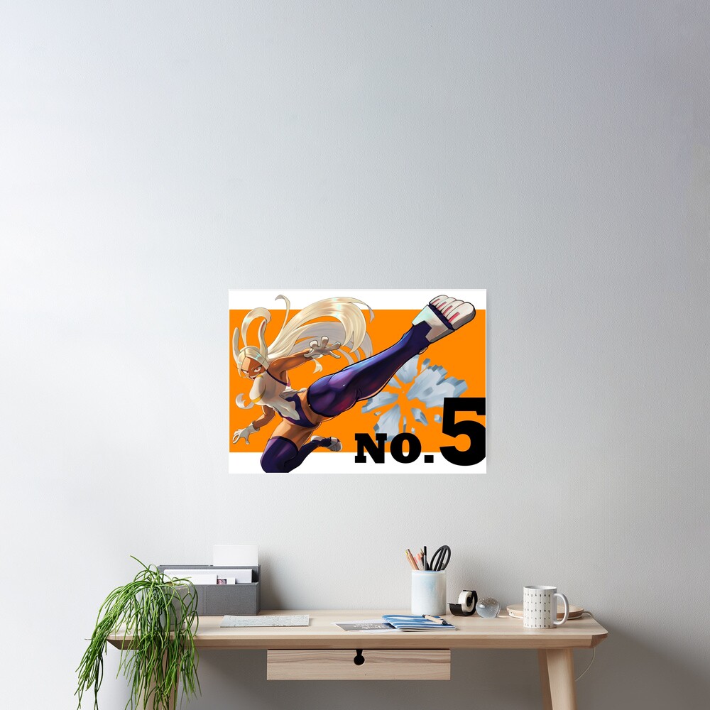 "My Hero Academia Mirko" Poster by terpres | Redbubble