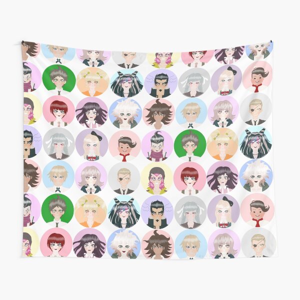 "Danganronpa 2: Goodbye Despair cast" Tapestry for Sale by ghevacos ...