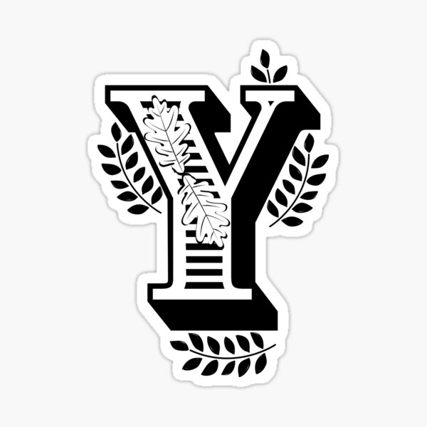 "Letter Y | Lettering | Letters | Alphabet" Sticker for Sale by ...