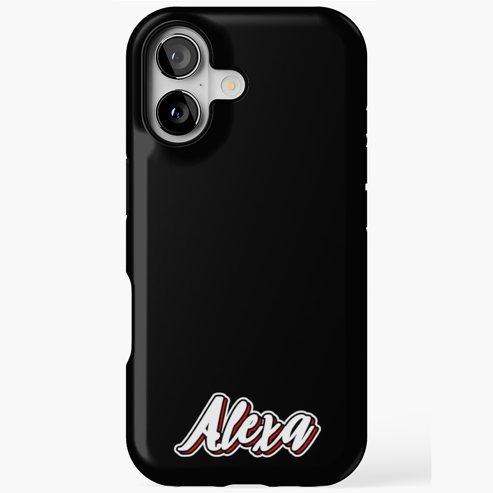 "Alexa first name - hand lettering design" Sticker by sulies | Redbubble