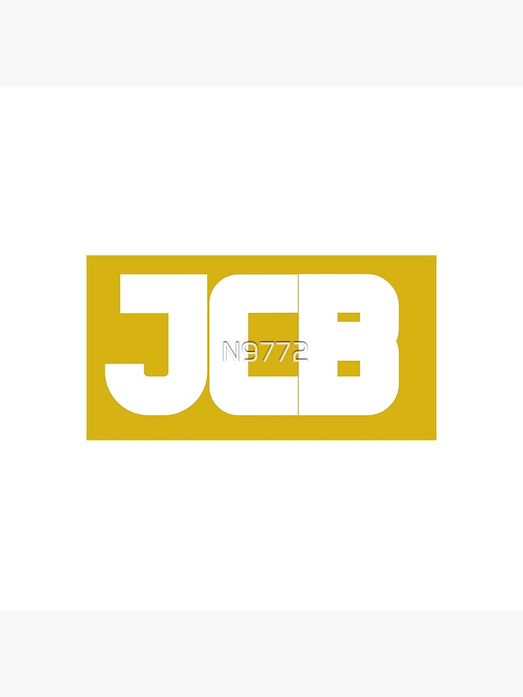 "JCB" Poster for Sale by N9772 | Redbubble