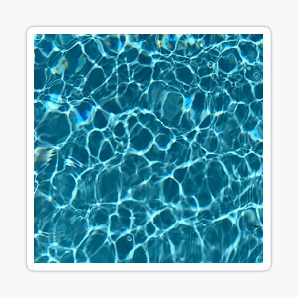 "Water ripple" Sticker for Sale by Kunakasiblings | Redbubble