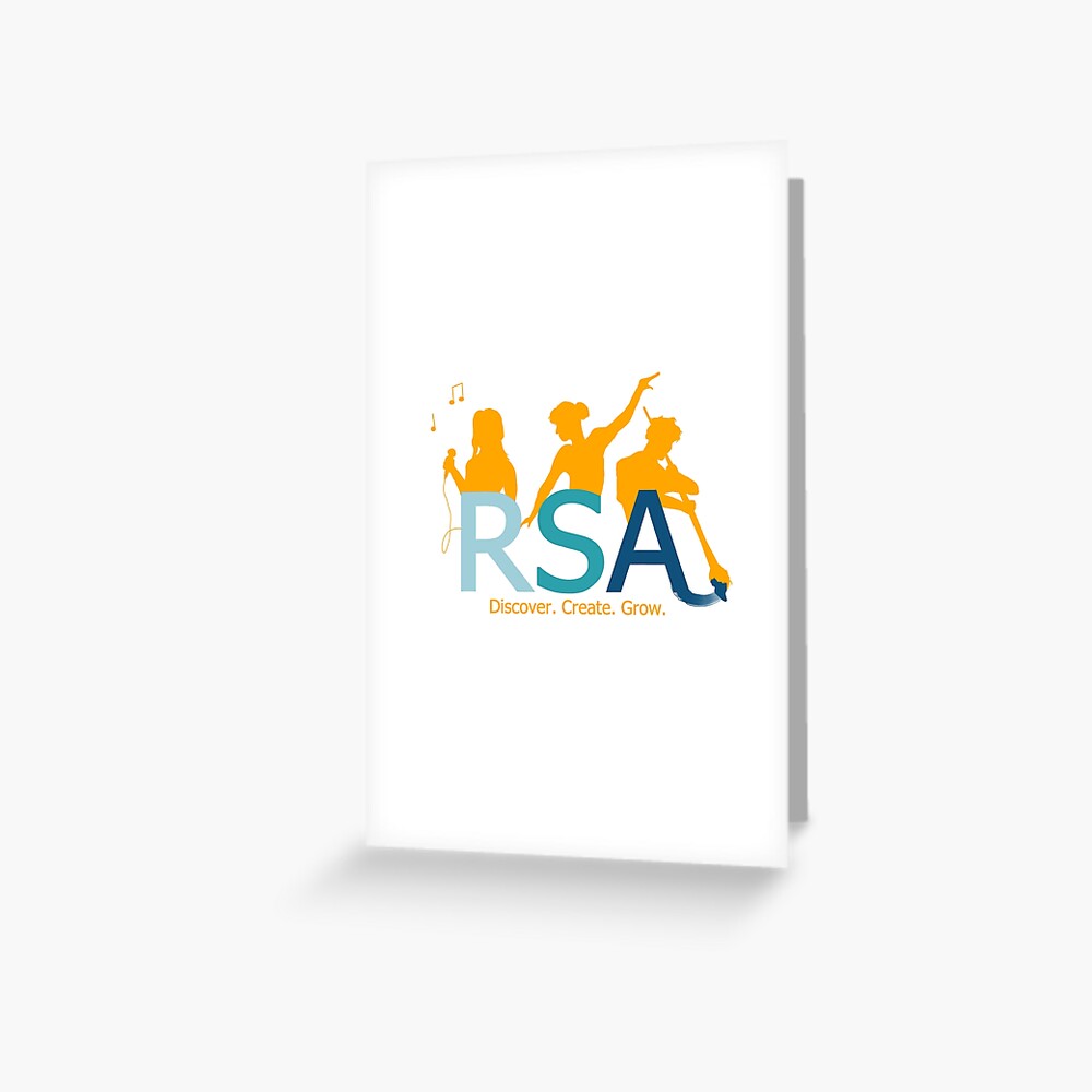 "RSA Performance Logo" Greeting Card by rsahomeschool | Redbubble