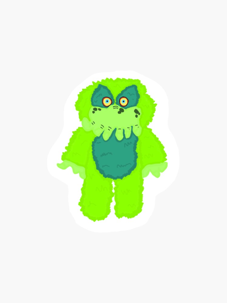 "Tickle Me Wiggly" Sticker for Sale by ParkerPsArt | Redbubble