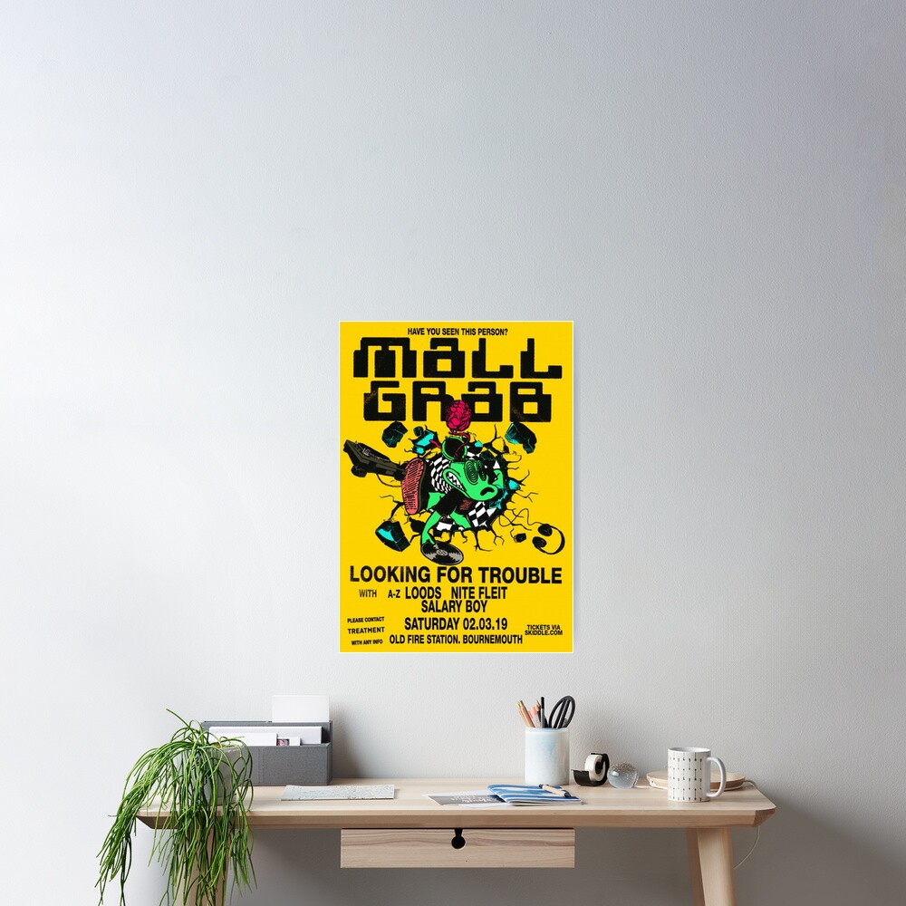 "Mall Grab Event Poster" Poster for Sale by Ceadanhogan | Redbubble