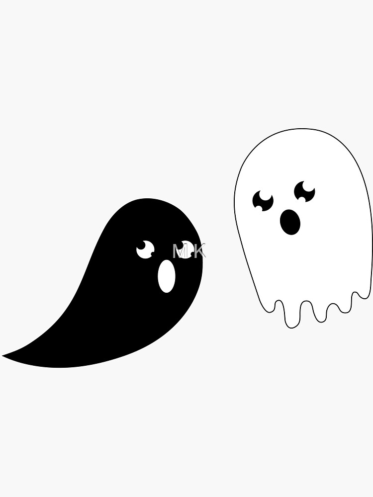 "Ghost boys" Sticker for Sale by Mandy-Kuijper | Redbubble