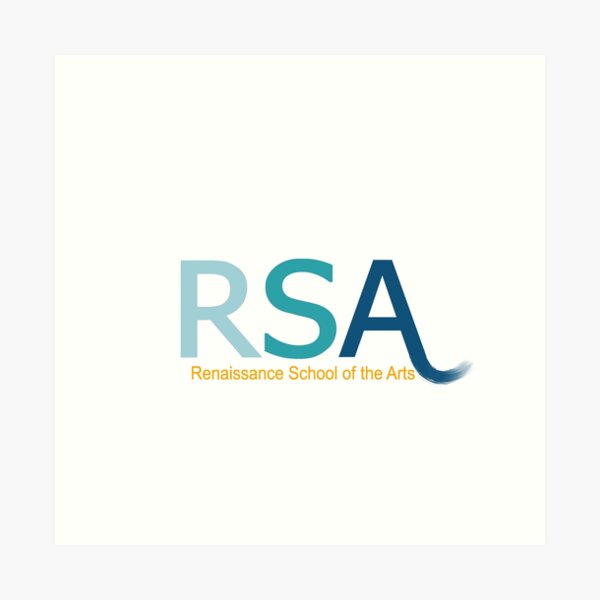 "RSA Official Logo" Art Print for Sale by rsahomeschool | Redbubble