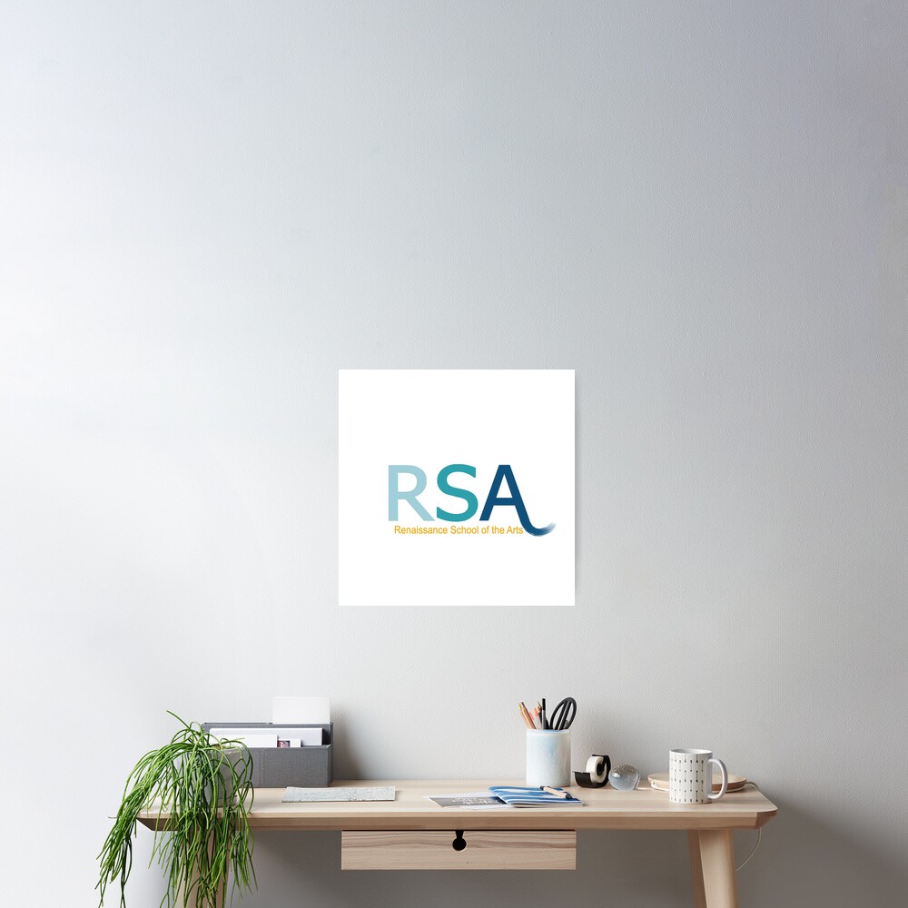 "RSA Official Logo" Poster for Sale by rsahomeschool | Redbubble