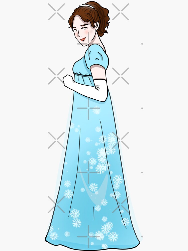 "Daphne Drawing" Sticker for Sale by CricketDoodles | Redbubble