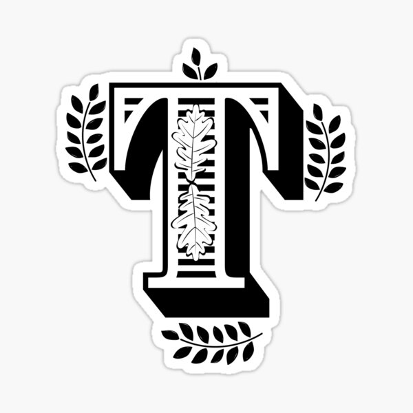 "Letter T | Lettering | Letters | Alphabet" Sticker for Sale by ...