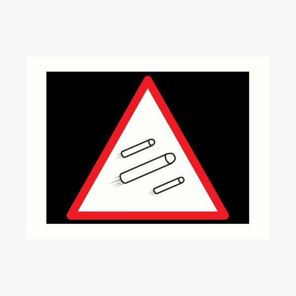 "Warning Sign Nerf Bullets Flying - Caution Nerf war - Black and white ...