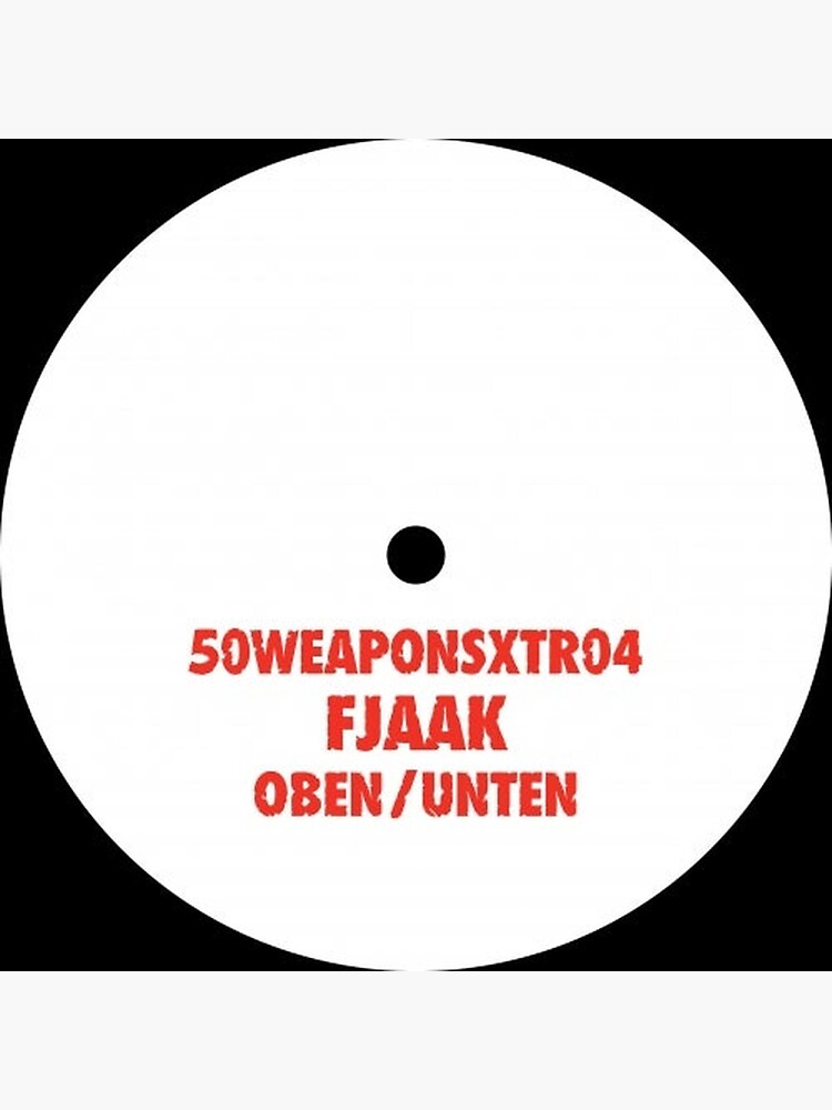 "FJAAK Album Cover" Sticker for Sale by Ceadanhogan | Redbubble