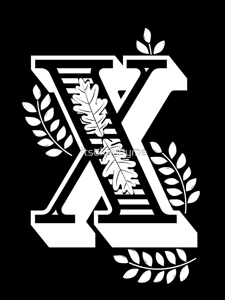 "Letter X | Lettering | Letters | Alphabet" Poster by itsokaybyme ...