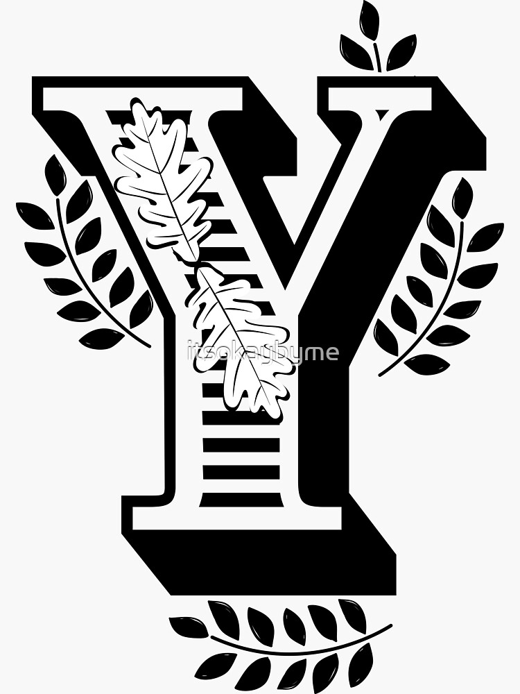 "Letter Y | Lettering | Letters | Alphabet" Sticker for Sale by ...
