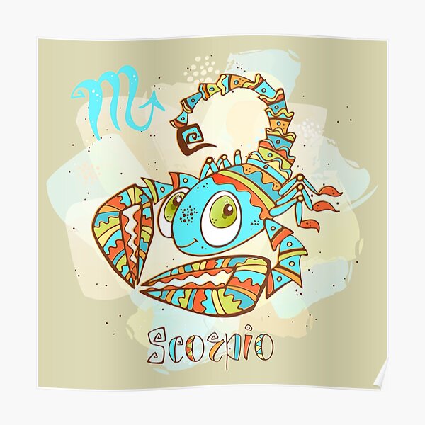 Scorpio Earth Sign Posters | Redbubble