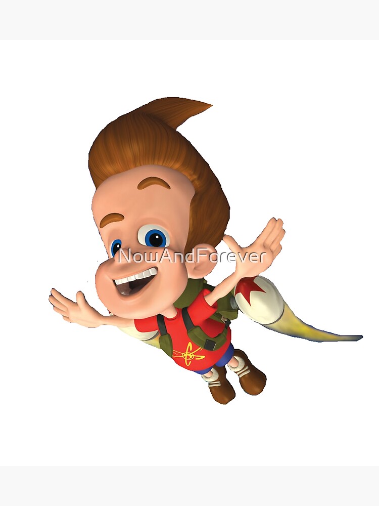 "Jimmy Neutron" Sticker for Sale by NowAndForever | Redbubble