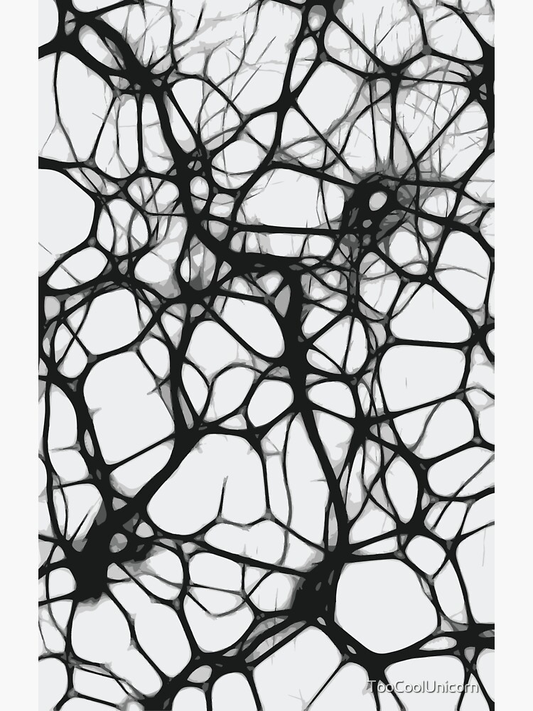 "Neuron Web" Sticker for Sale by TooCoolUnicorn | Redbubble