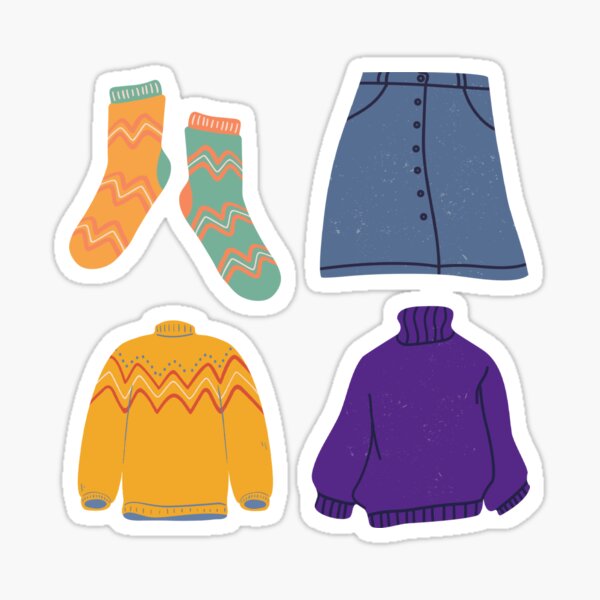 "THRIFT STICKER PACK" Sticker by MerchBulk | Redbubble
